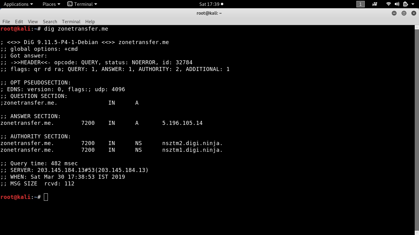 DNS Zone Transfer DNS Zone Transfer